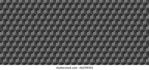 Hexagonal Grid Background Cube Vector Background Stock Vector Royalty Free 416709352