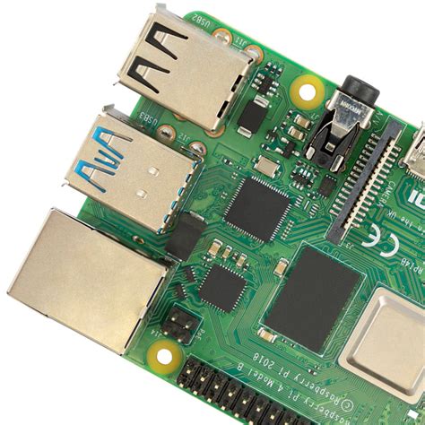 Raspberry Pi 4 B 4gb Ram Single Board Computer 4x18 Ghz Cpu W