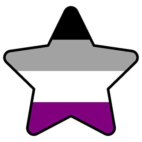 Asexual Pride Star