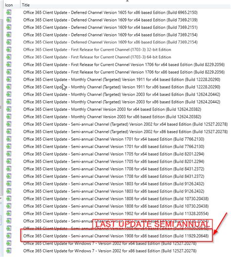 sccm not showing up some available wsus updates microsoft qanda