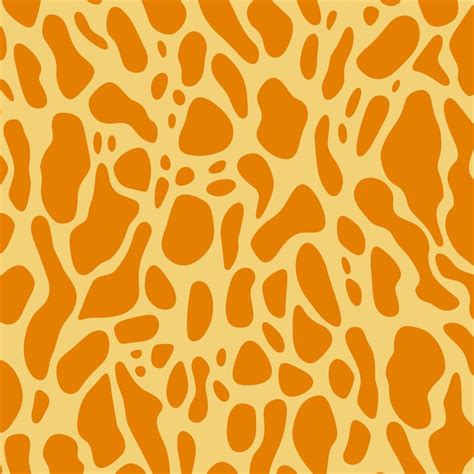 Premium Vector Giraffe Print Pattern