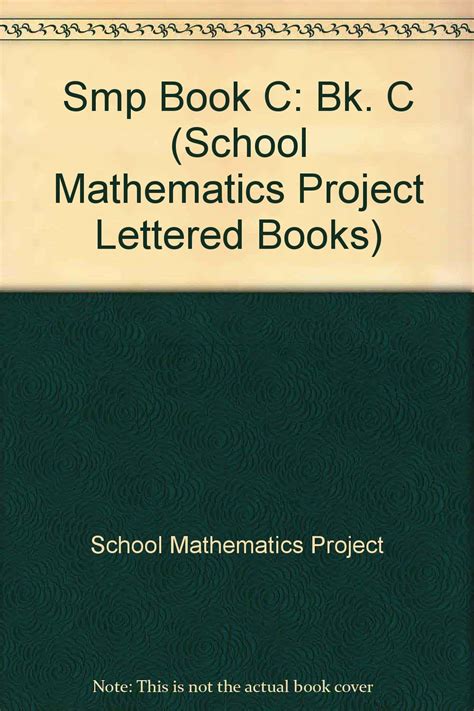 Smp Book C School Mathematics Project Lettered Books School