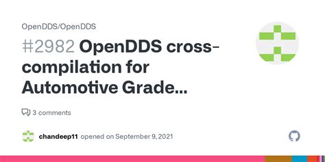 OpenDDS Cross Compilation For Automotive Grade Linux AGL Issue 2982
