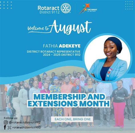 Rotr Chukwuemeka Samuel Nwakanma On Linkedin Welcome To The Month Of August Our Membership