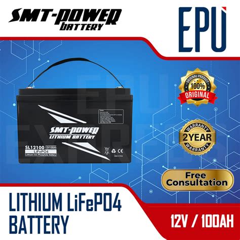 Jual Aki Lithium Smt Lifepo Battery V Ah Baterai Lithium Aki Litium Shopee Indonesia