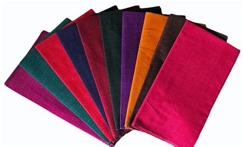 Brasso Fabric 265 270 Gsm 3 Meter Cut Autoloom Quality 10 Colour 10