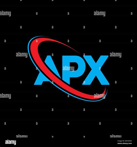 APX Logo APX Letter APX Letter Logo Design Initials APX Logo Linked With Circle And Uppercase