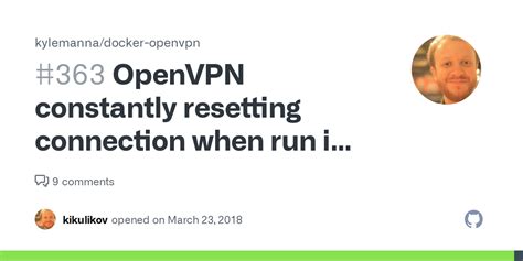 Openvpn Constantly Resetting Connection When Run In Tcp Mode · Issue