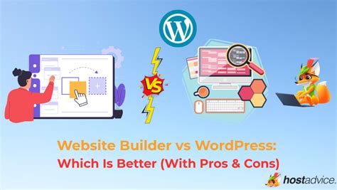 Website Builder Vs WordPress Which Is Better Pros Cons