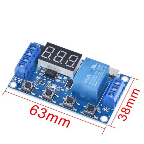 Channel V Relay Module Time Delay Relay Module Trigger OFF ON Switch Timing Cycle