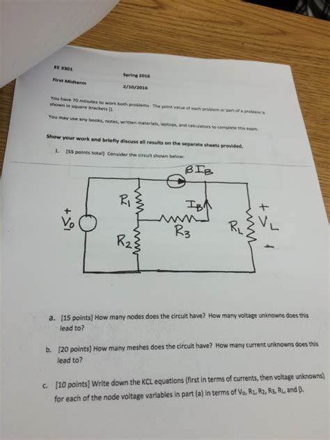 Solved Consider The Circuit Shown Below How Many Nodes Chegg