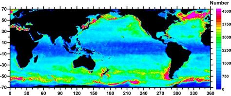 The Global Distribution Of Mesoscale Eddies Download Scientific Diagram