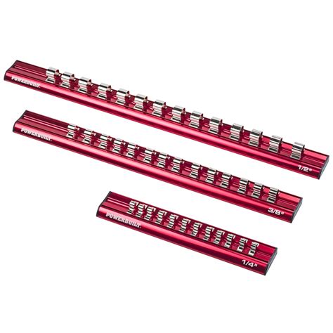 Powerbuilt 3 Pc Magnetic Socket Rail Set Holds 14 38 12 Sockets 941543 Ebay Powerbuilt 3 Pc Magnetic Socket Rail Set Holds 14 38 12 Sockets 941543 Ebay