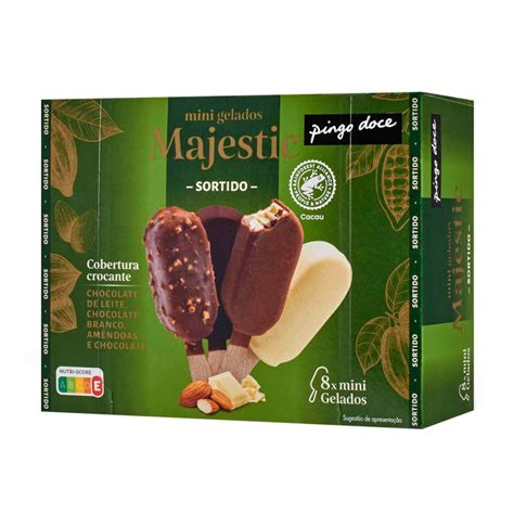 Pingo Doce Gelado Mini Majestics 8x60ml Comparar Preços Kabaz