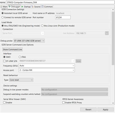 solved stm32mp1 error in initializing st link device re