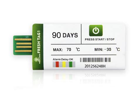 FreshTag 1 USB Temperature Data Logger Thermotag Eu