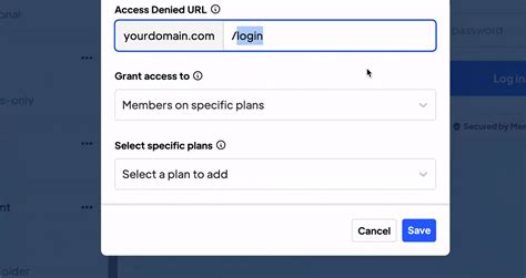 What Do Cancelled Failed Payment Users See Memberstack