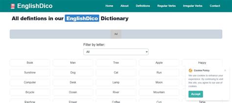 Englishdico Php Dictionary Script By 237coders Codester