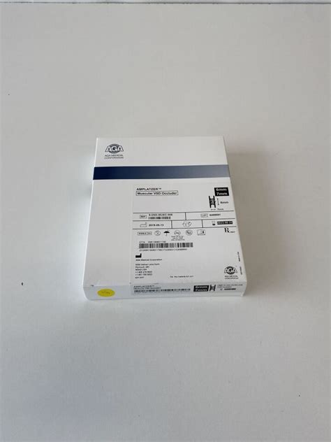 New Aga Medical Amplatzer Muscular 9 Vsd Musc 006 Exp 2023 05 B22 Amplatzer Muscular