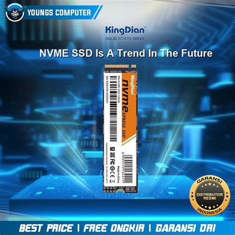 Jual Ssd Nvme Kingdian Pcie Gb Gb M Nvme Gen Shopee Indonesia