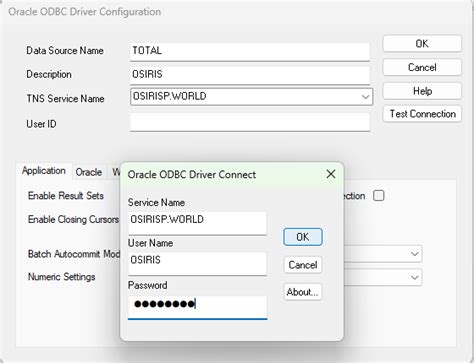 Oracle Database Using Windows Odbc Driver From C Program In Cygwin Tnscould Not Resolve