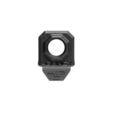 Agency Arms Compensator For Glock® 4343x48 417c Reactive Gunworks