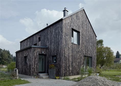 Mjölk Architektis Carbon House Features A Burnt Wood Exterior