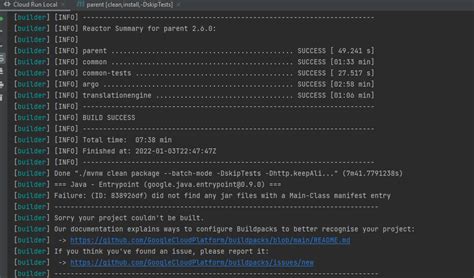 Multimodule Maven Project Cannot Find Any Jar Files Issue Googlecloudplatform