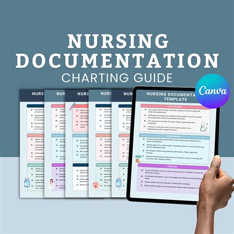 Nursing Documentation Template Nurse Charting Guide Documentation Guide Cna Patient Practice
