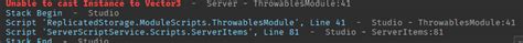 Raycast Not Accepting Lookvector Scripting Support Developer Forum