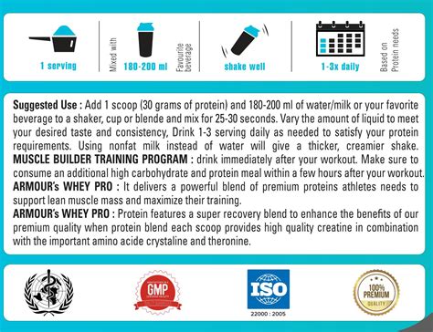 Whey Pro Protein 1 Kg Armour Nutritions