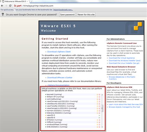 Ghetto Webaccess For Esxi