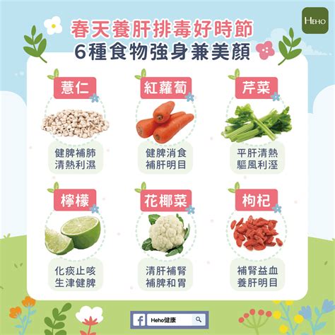 春天養肝排毒好時節，6 種食物強身兼美顏 Heho健康