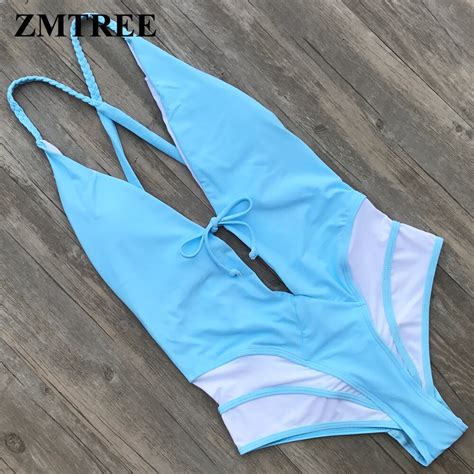 Zmtree Crochet One Piece Swimwear Women Swimsuit Mesh Bikini Beach Bathing Suit Maillot De Bain