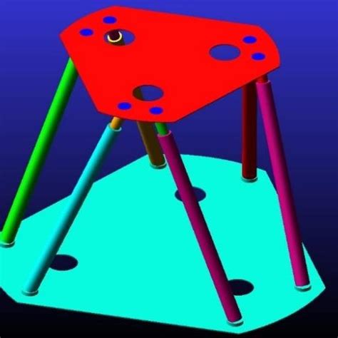 Pdf Modeling Of Gough Stewart Robot Manipulator Inverse Kinematics By Using Msc Adams Software