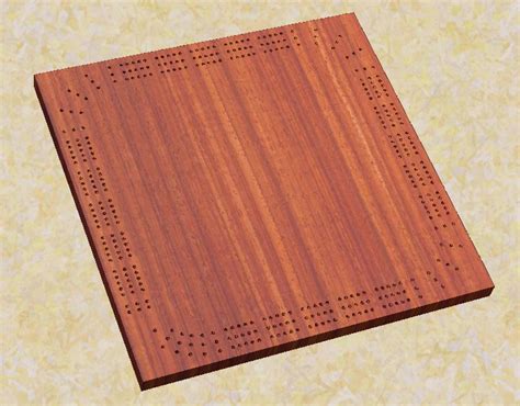 Digital Cribbage Board Download For Cnc Laser Or Paper Etsy