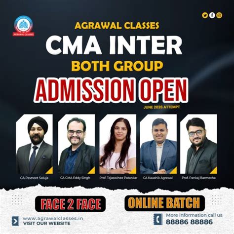 Cma Inter Classes Agrawal Classes