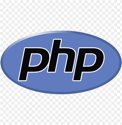 Php Classic Blue Logo Png Toppng