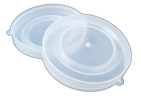 Крышка полиэтиленовая белая "Юнипласт" + Видео купить оптом недорого в ...