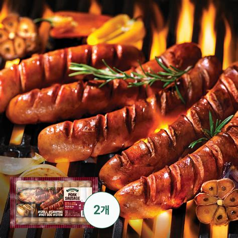 크레잇 아메리칸포크소시지 950g 냉동 X 2개 감도 깊은 취향 셀렉트샵 29cm