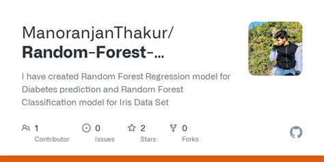 Github Manoranjanthakur Random Forest Regressor And Classifier I Have Created Random Forest