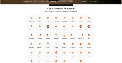 コピペで簡単ローディングアニメーションの参考になるサイトまとめ Web Design Trends