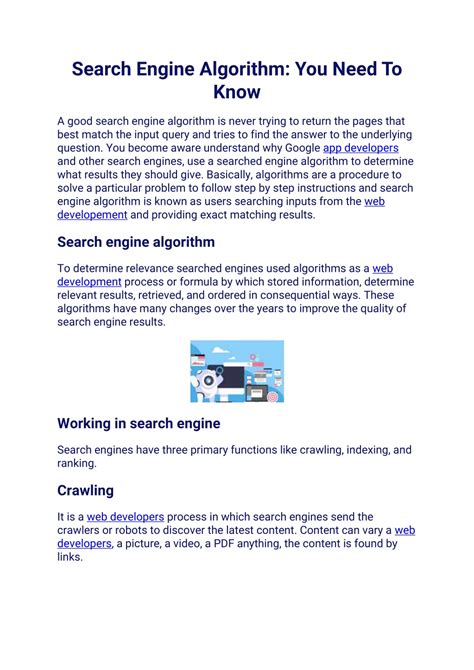 Ppt Search Engine Algorithm You Need To Know 2 Powerpoint
