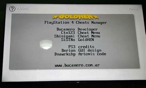 Goldcheats Updater Ps4 Cheats Repo For Goldhen Cheat Menu And Goldhen Sender Apk Psxhax Psxhacks