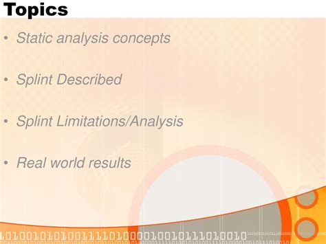 Ppt Improving Security Using Extensible Lightweight Static Analysis Powerpoint Presentation