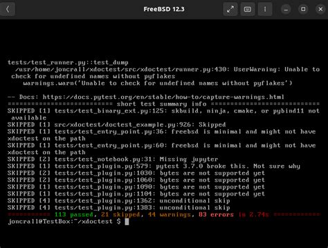 errors in tests · issue 131 · erotemic xdoctest · github