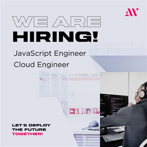 Advanceworks On Linkedin Techjobs Javascript Cloudengineer Joinourteam Jobopportunity