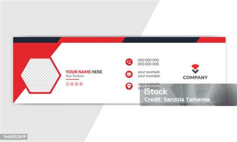 전자 메일 서명 템플릿 디자인입니다 회사 메일 비즈니스 전자 메일 서명 배너입니다 저자 사진이 있는 비즈니스 이메일 서명은