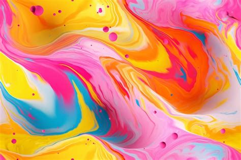 Premium Ai Image Seamless Ink Flow Pattern Ai Generative