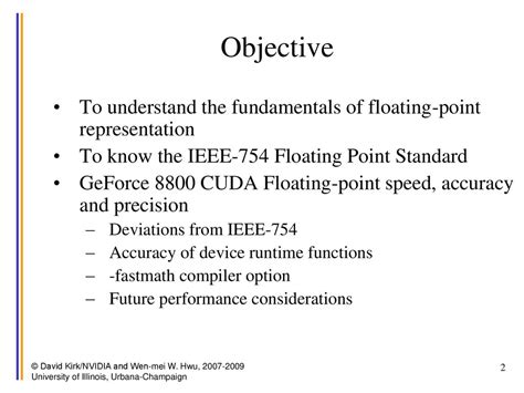 Ece 498al Spring 2010 Lecture 11 Floating Point Considerations Ppt Download